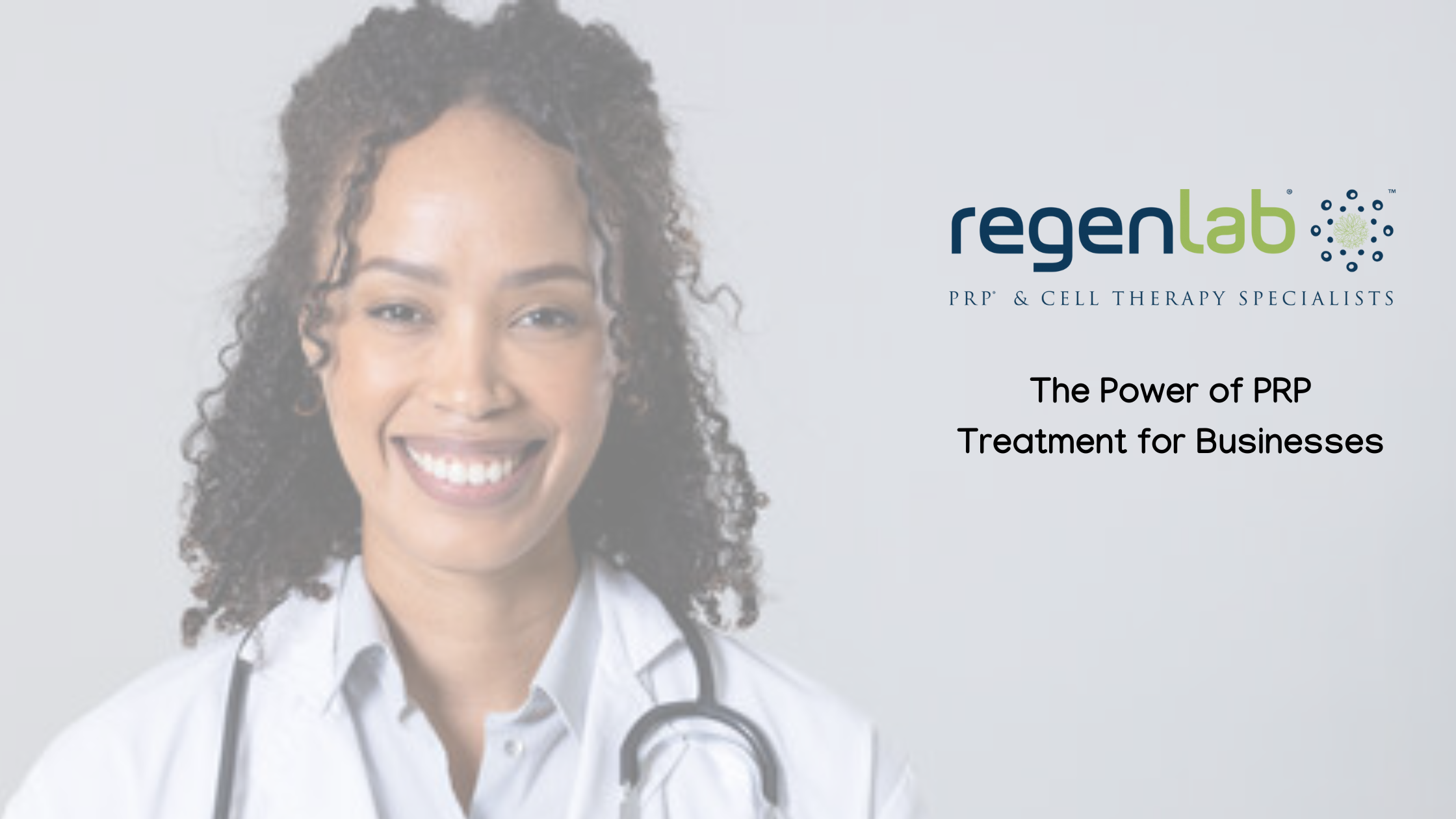 The Power of PRP Treatment for Businesses - RegenLab | PRP Supplier | PRP kits